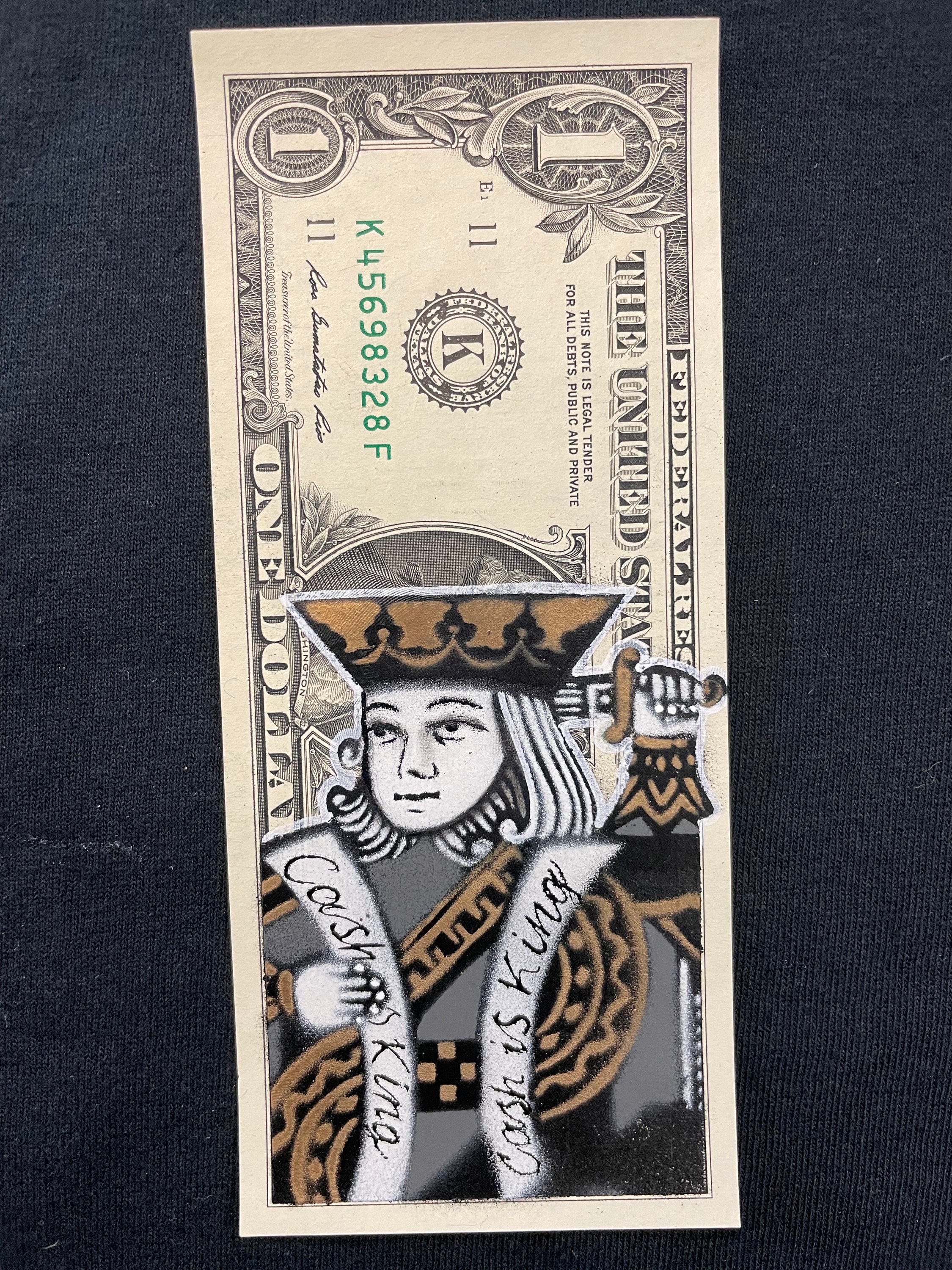 Spider On Dollar Bill