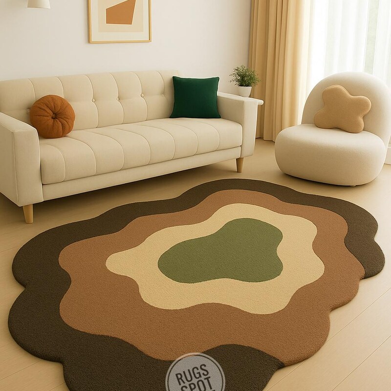 Blob Rug - Etsy
