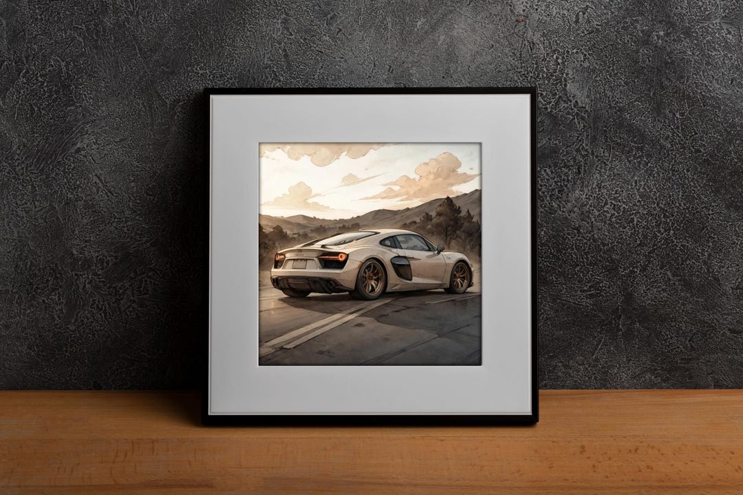 Custom Car Portrait: Personalized Automotive Art, 5 Styles (digital or ...