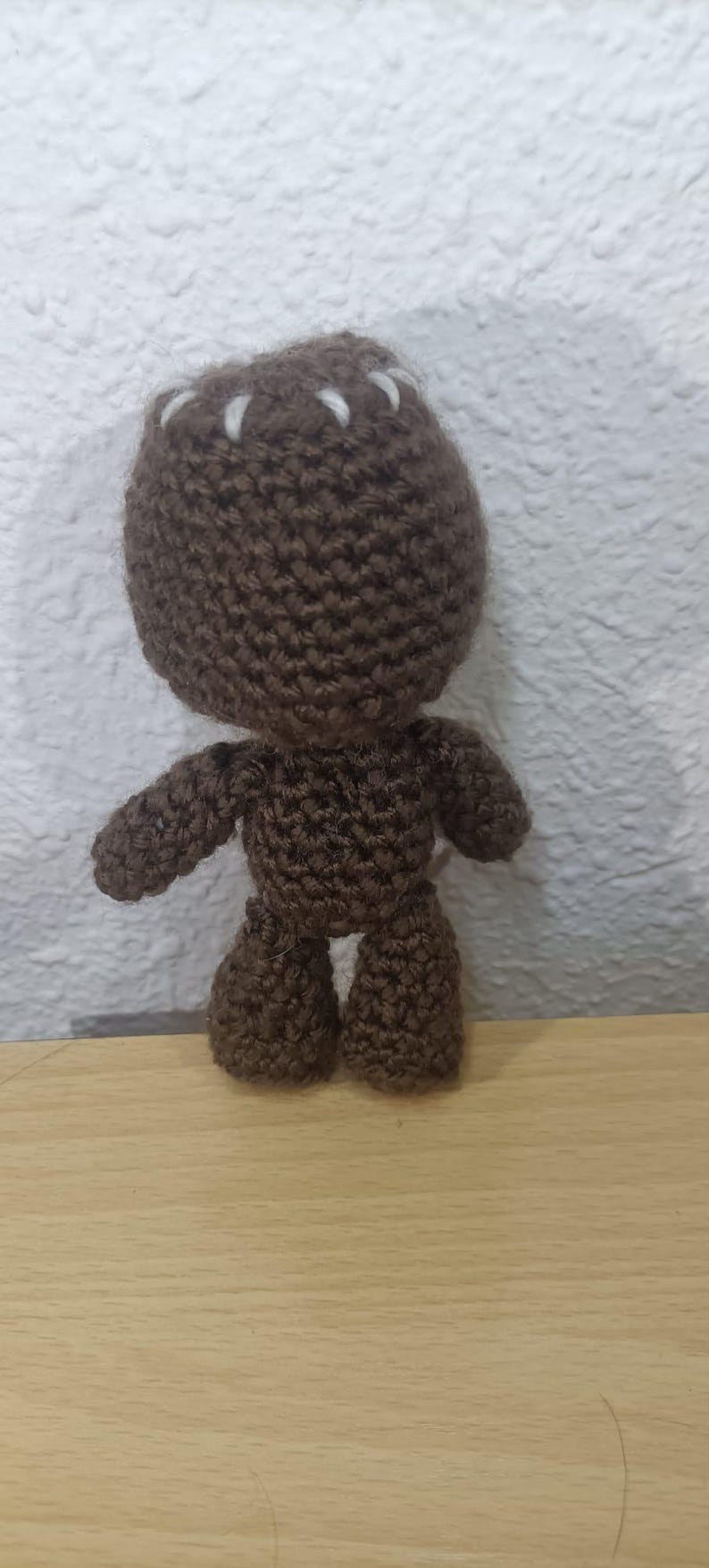 Sackboy Plush, Crochet Sackboy, Amigurumi, Sackboy Toy, Handmade, Soft ...