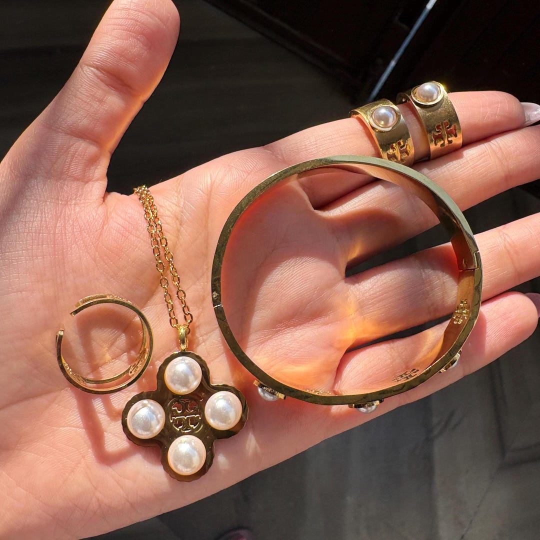 Anti Tarnish Gold-plated Set Perfect for Daily Wear/gift for Her ...