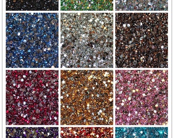 Swarovski crystals flat back | Etsy