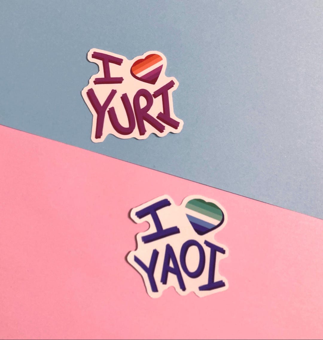 Yaoi and Yuri Glossy Vinyl Sticker - Etsy Australia