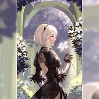 2b Nier Automata Print - Etsy