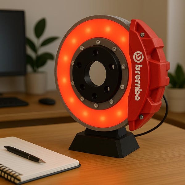 Brake Disc Led Lamp - Etsy