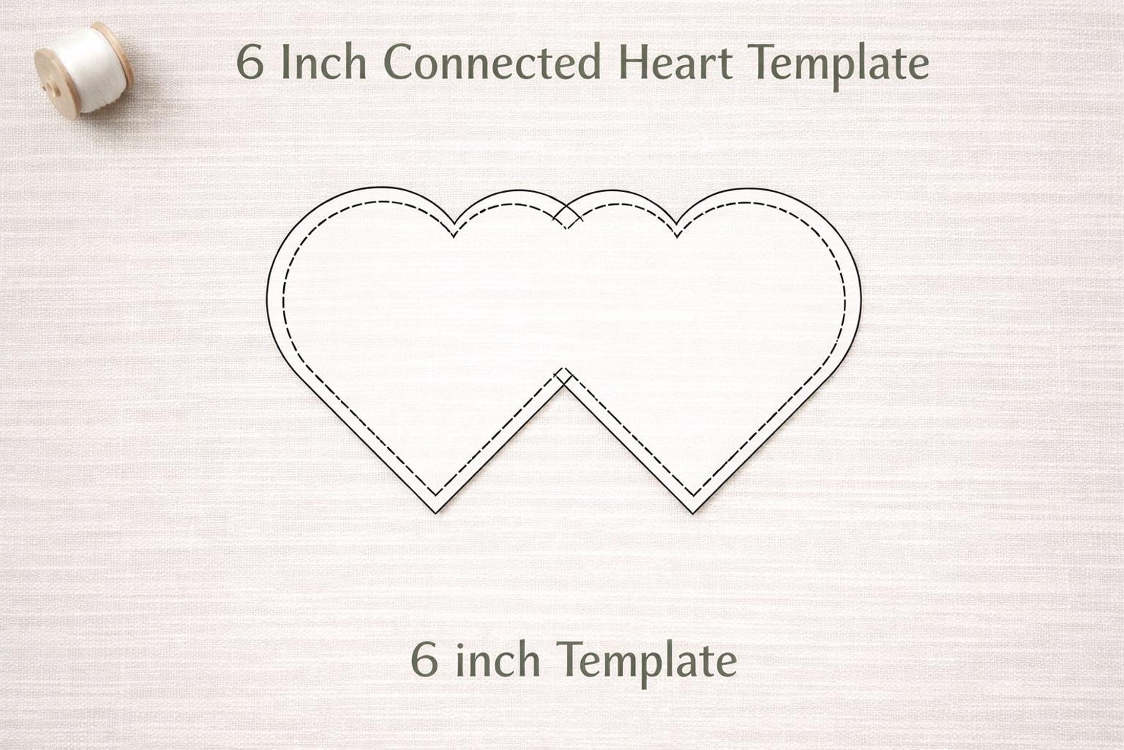 NICU Bonding Hearts Sewing Pattern Template Bundle | Micro Preemie ...