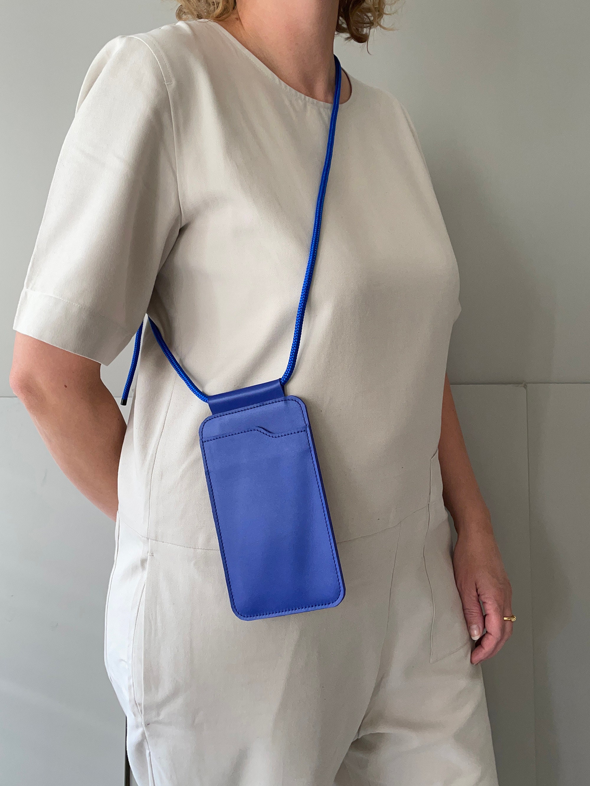 EDGE Phone Sling - Waterfall Leather - Etsy