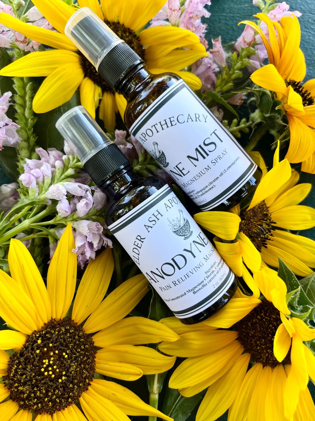 Magnesium Pain Relief Spray: Frankincense & Lemongrass Anodyne Mist - Etsy