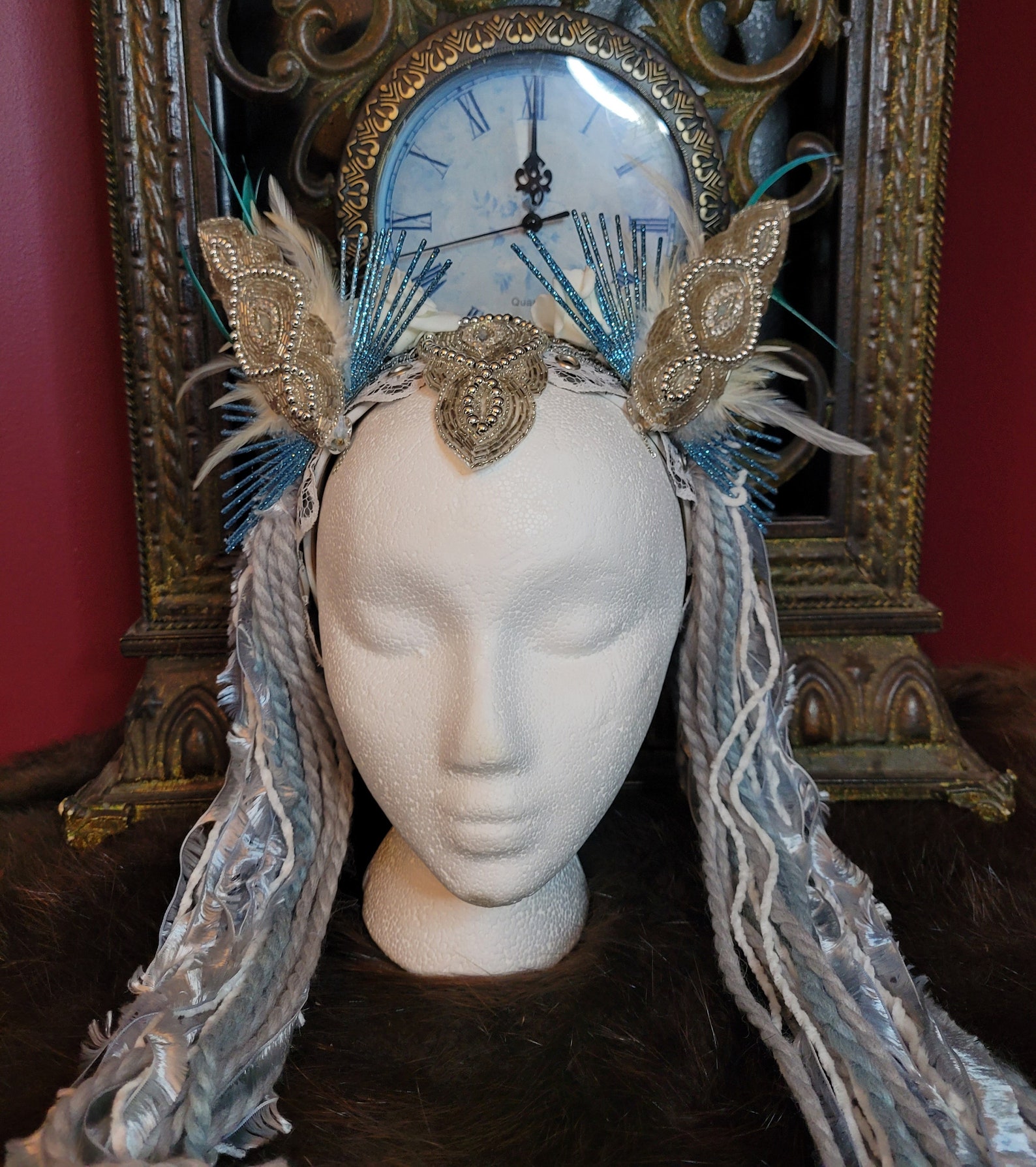 Valkyrie Goddess Tribal Headdress, Fusion Bellydance - Etsy
