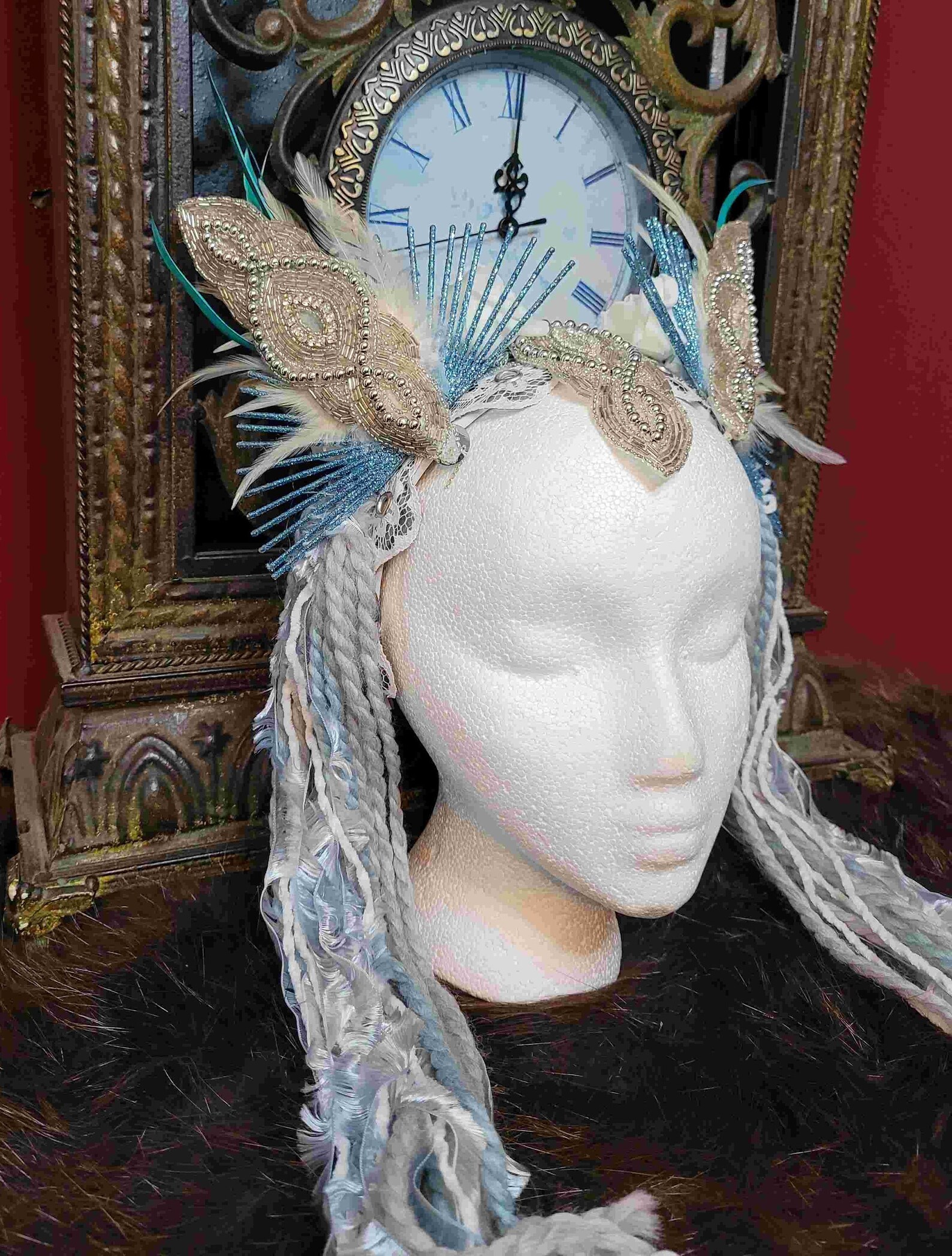 Valkyrie Goddess Tribal Headdress, Fusion Bellydance - Etsy