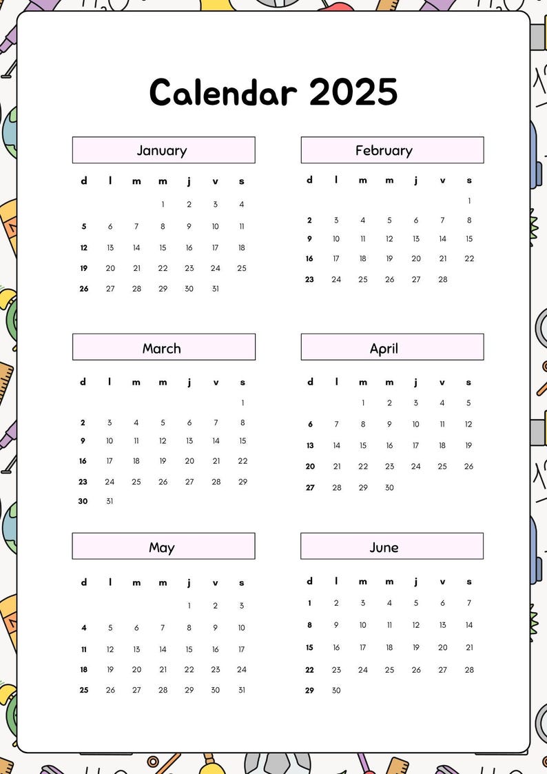 Student Planner Printable | 2025 Academic Planner PDF | 26-page Study ...