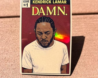 Kendrick Lamar| Kendrick Sticker| LA Rapper| Rap| Music| Stickers ...