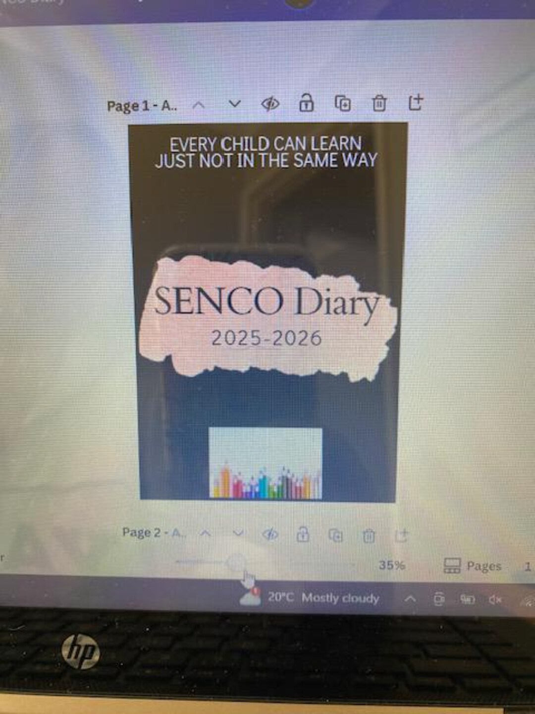 SENCO, Planner, Diary, Template, To-do, Calendar - Etsy