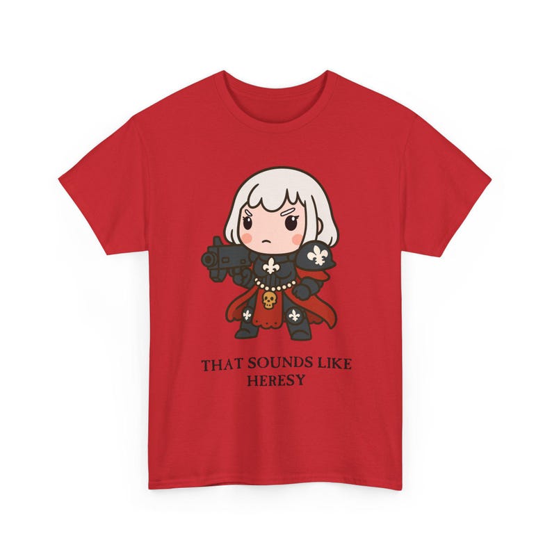 That Sounds Like Heresy Tee, Unisex T-shirt, Gamer Apparel, Graphic Tee ...