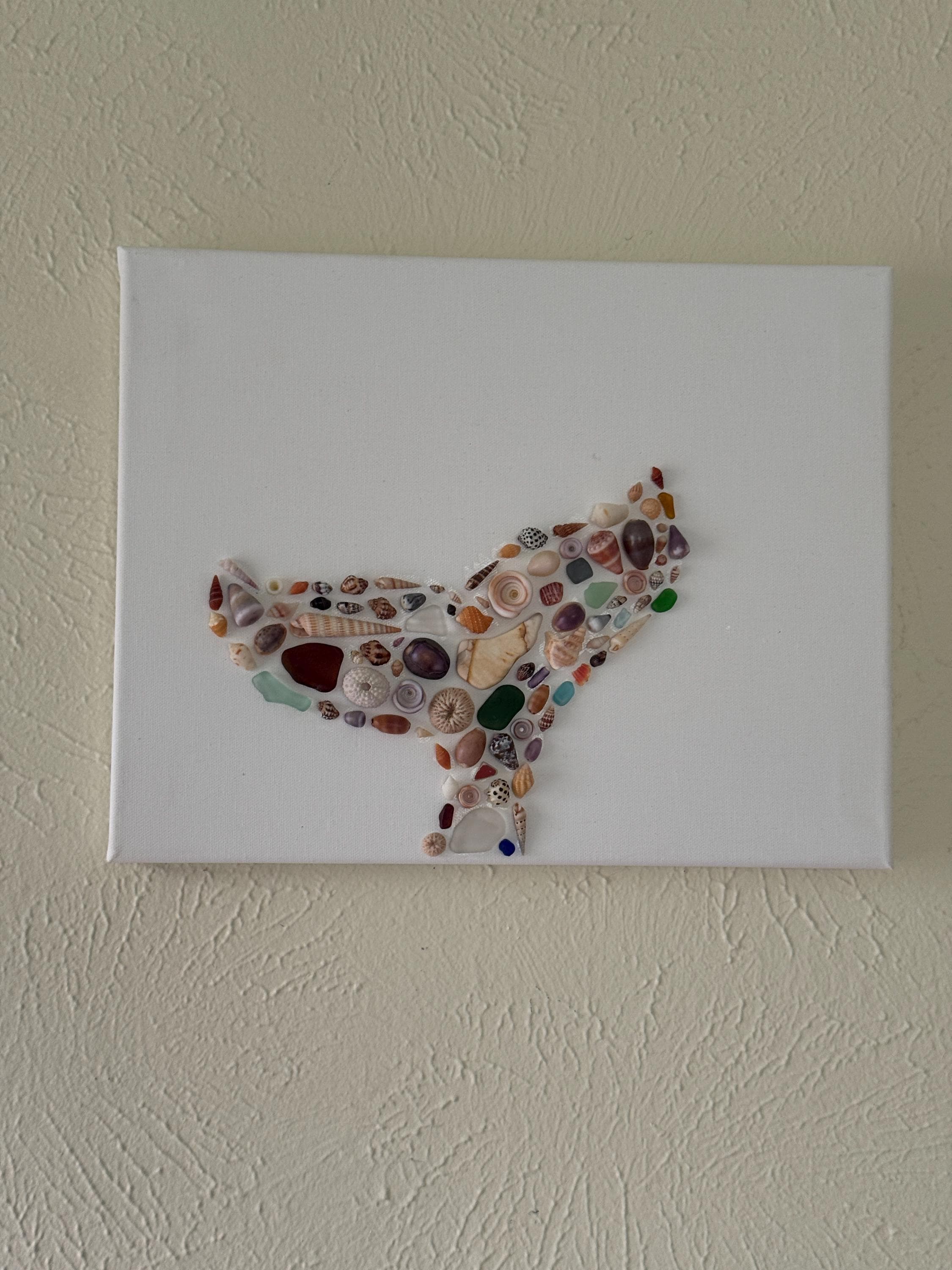 Seashell Mosaic Wall Art, Handcrafted, Customizable and One-of-a-kind ...