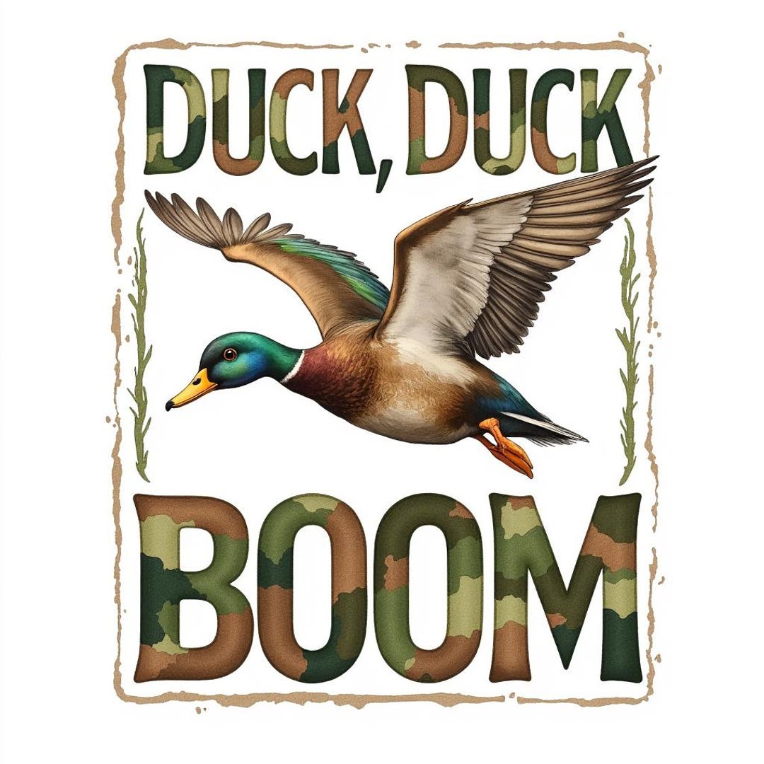 Camo Duck Sublimation Design, Duck Hunting PNG (digital Download) - Etsy