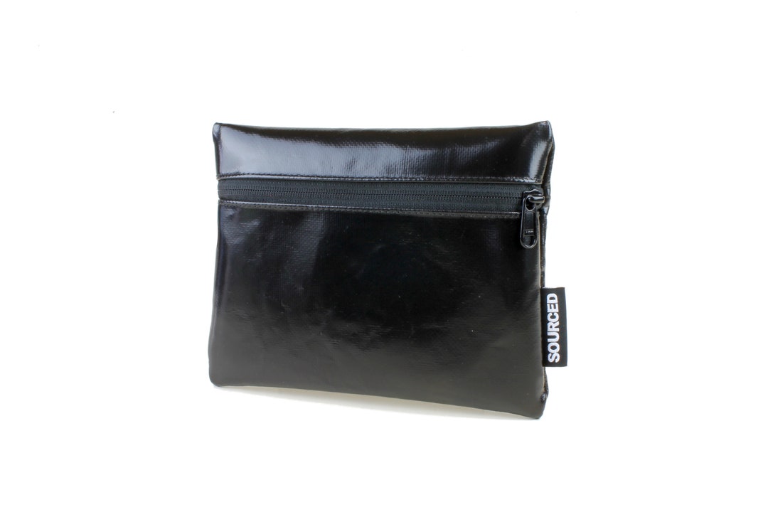 Black Zipper Pouch | Truck Tarp Pouch | Small Kit Pouch | Cable Tidy ...