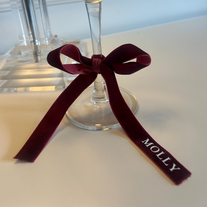 Drink Name Ribbons - Etsy UK