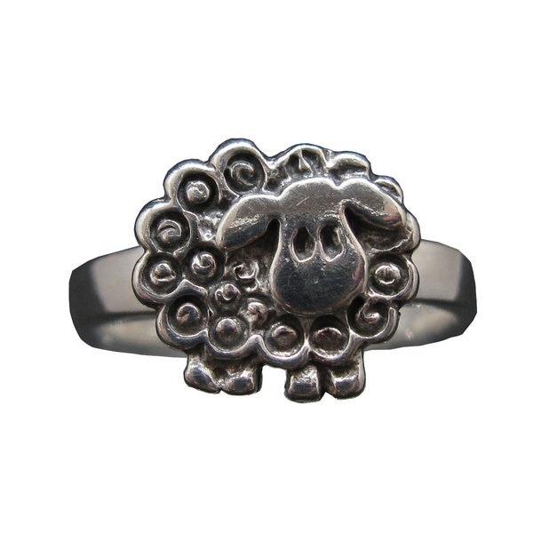 Sheep Pinky Ring - Etsy
