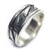 Sterling Silver Ring Band Feather Genuine Solid Hallmarked 925 - Etsy