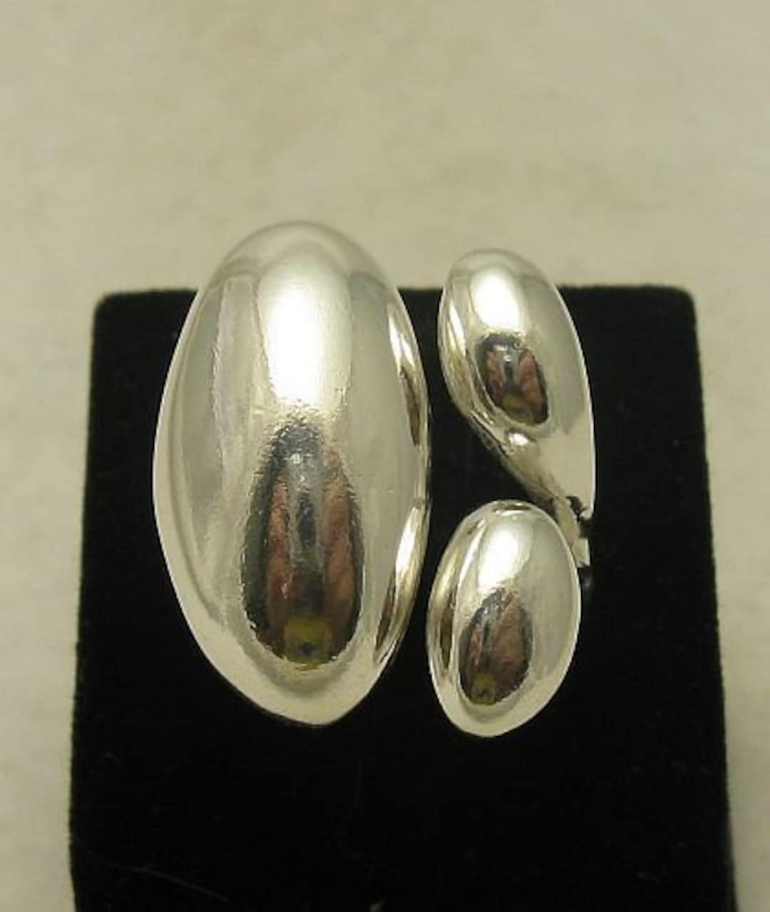 Stylish Sterling Silver Ring Solid Genuine Stamped 925 - Etsy