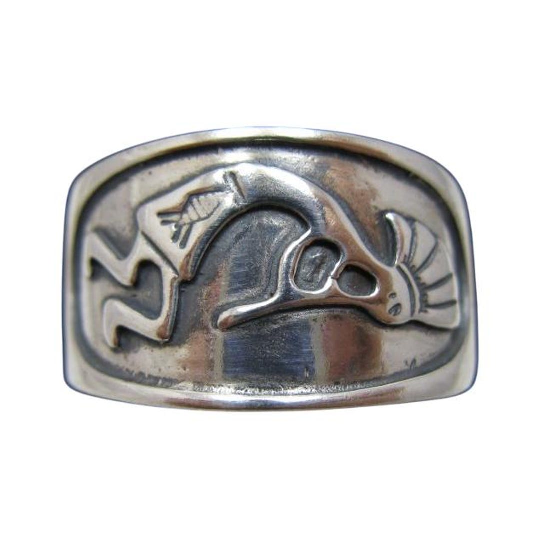 Sterling Silver Kokopelli Ring Solid Stamped 925 Nickel Free - Etsy
