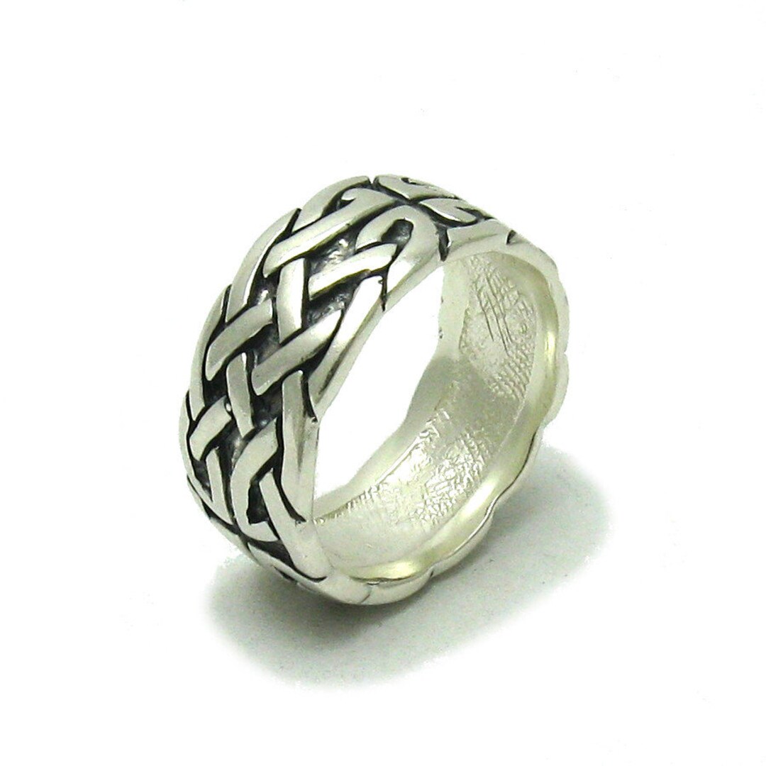 R000532 Sterling Silver Band Solid 925 - Etsy