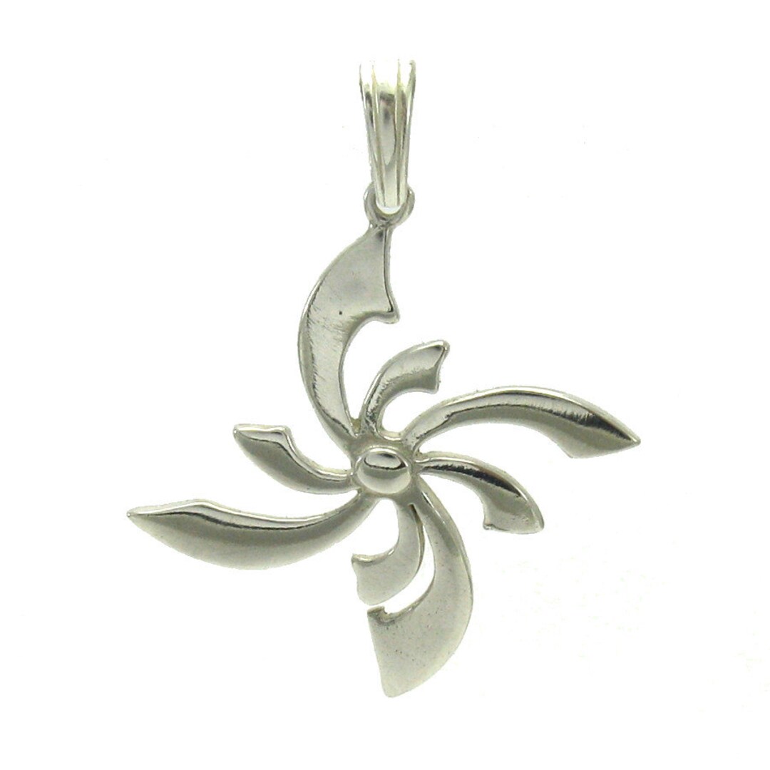 Stylish Genuine Sterling Silver Pendant Solid Hallmarked 925 Nickel ...