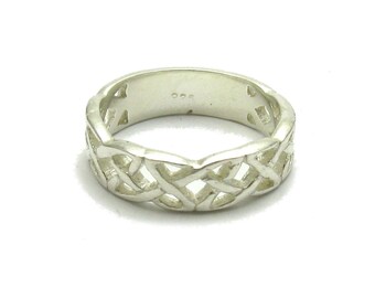 Zip Tie Ring Silver Jewelry Sterling Silver Band - Etsy