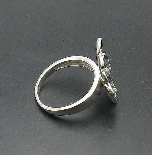 Sterling Silver Ring Flower Solid Stamped 925 Nickel Free - Etsy