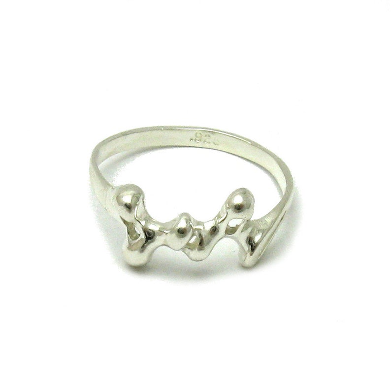 Stylish Sterling Silver Ring Stamped 925 Nickel Free - Etsy