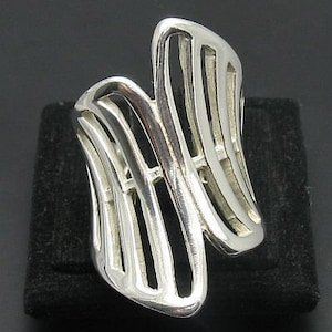 Long Sterling Silver Ring Solid Hallmarked 925 Nickel Free - Etsy