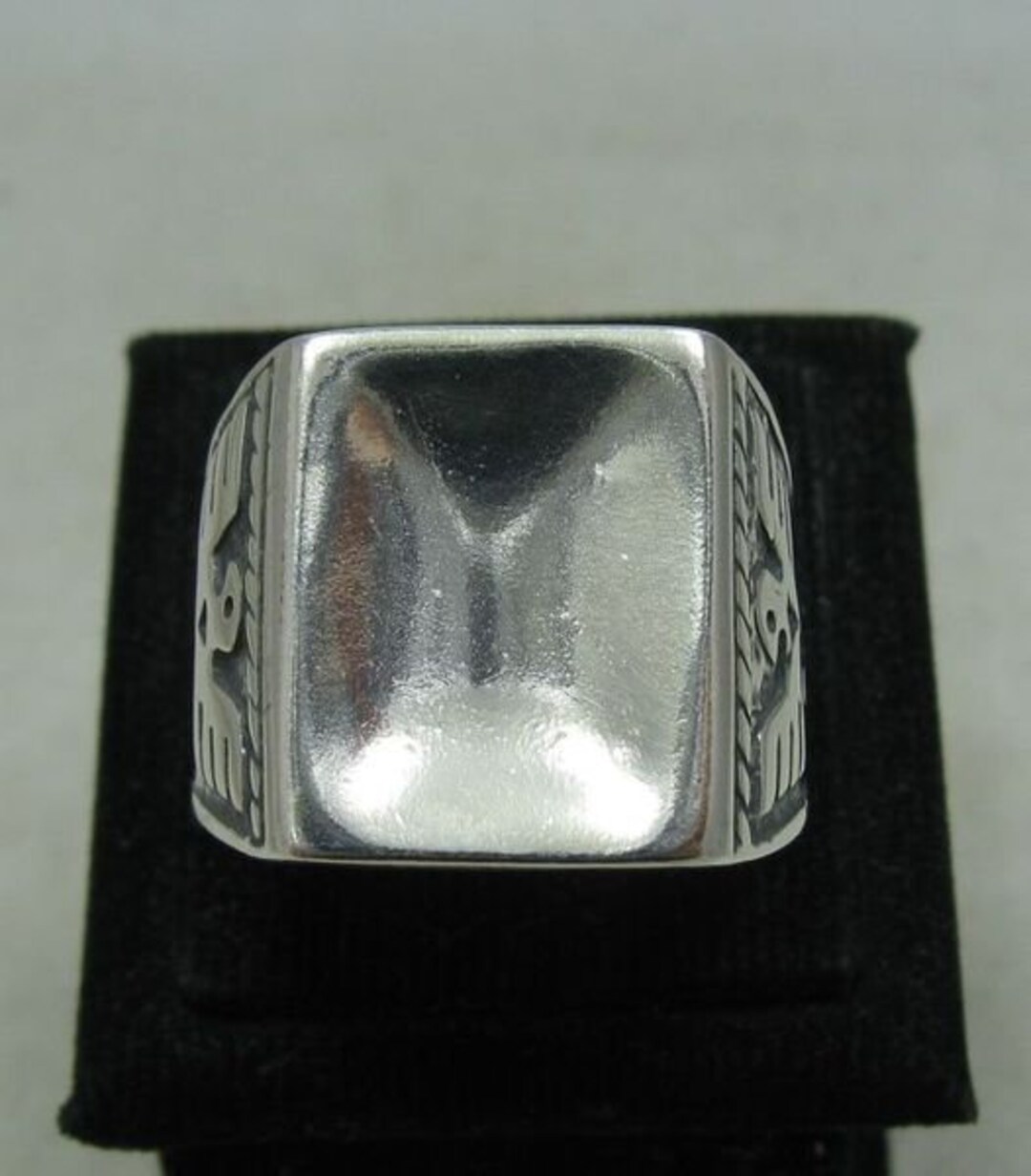 Sterling Silver Men Ring Eagle Hallmarked 925 Nickel Free - Etsy Sterling Silver Men Ring Eagle Hallmarked 925 Nickel Free - Etsy