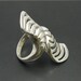 Very Long Sterling Silver Ring Solid Genuine Stamped 925 - Etsy
