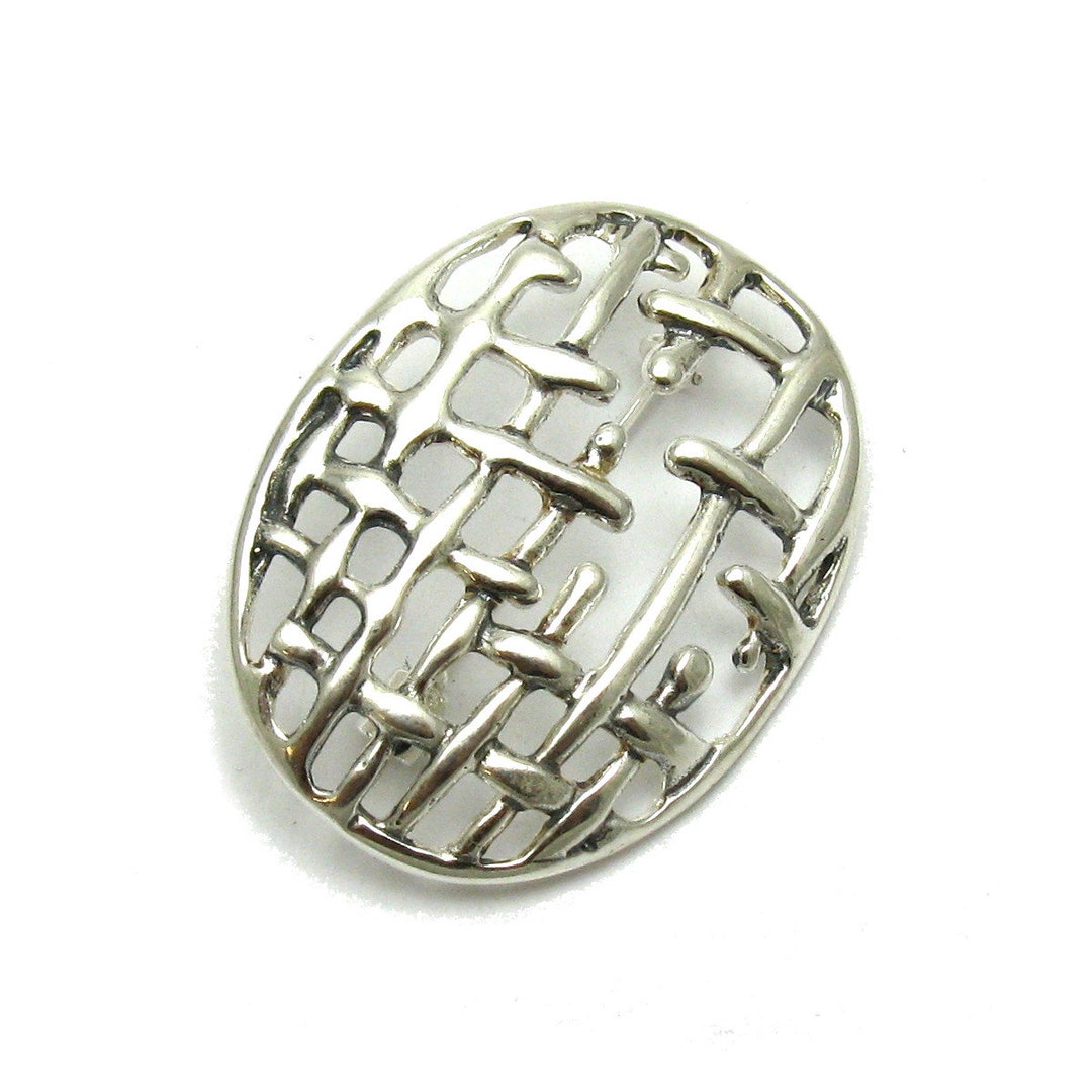 A000134 Sterling Silver Brooch 925 - Etsy