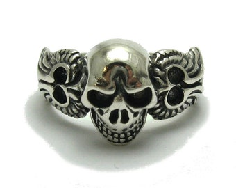 Sterling Silver Terminator Ring - Etsy