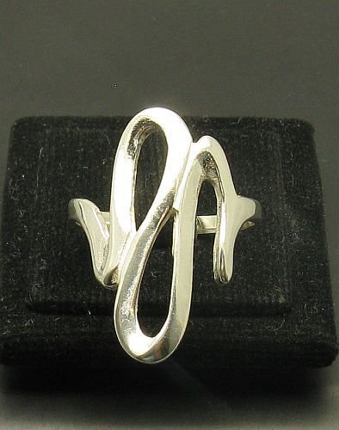 R000952 STERLING SILVER Ring Solid 925 Plain - Etsy