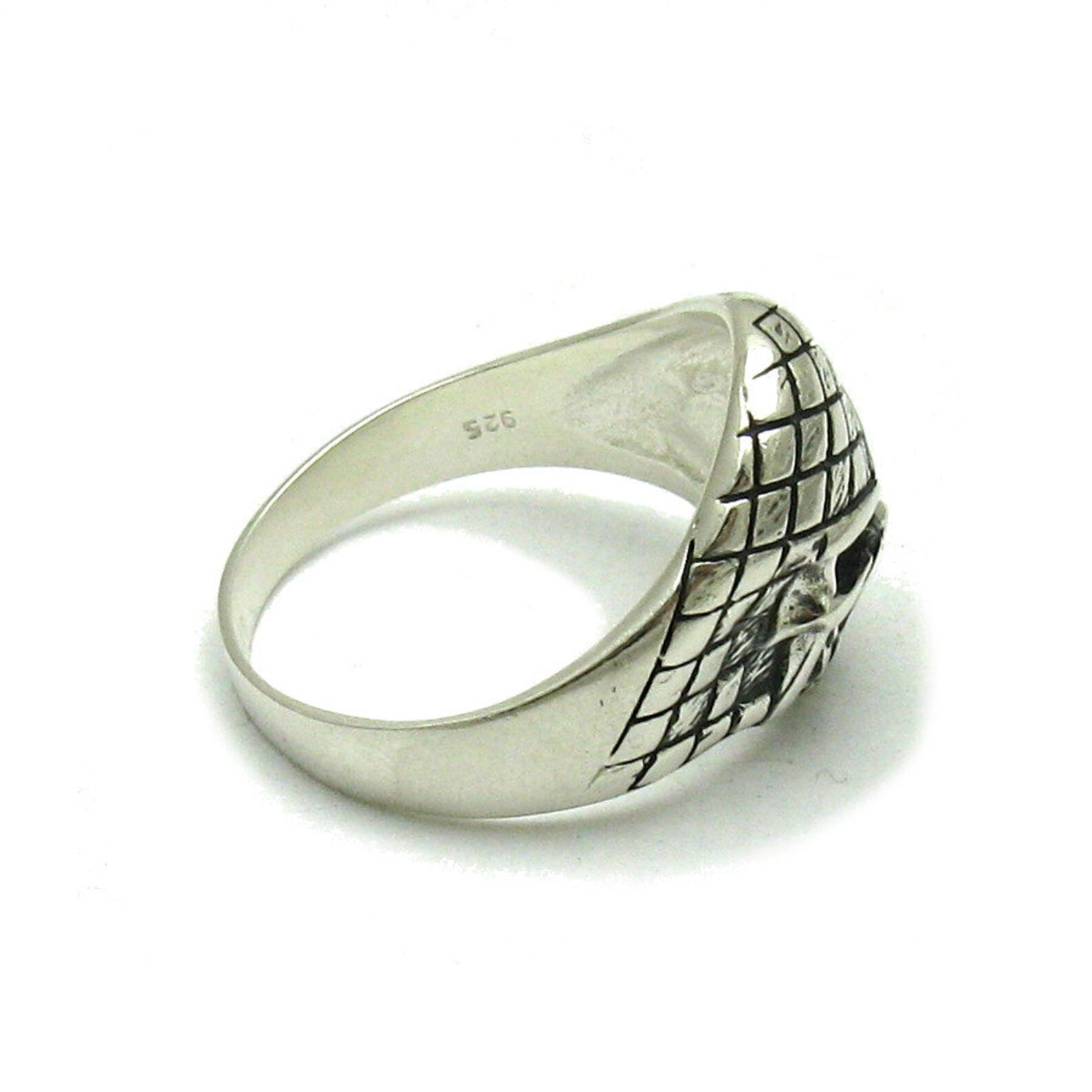 Sterling Silver Ring Skull Solid Stamped 925 Nickel Free - Etsy