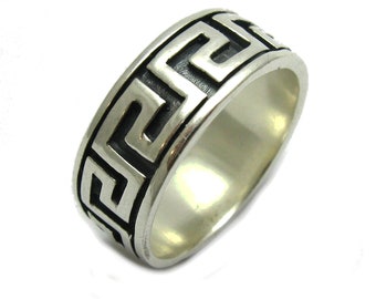 Genuine Sterling Silver Men's Ring Solid Hallmarked 925 - Etsy