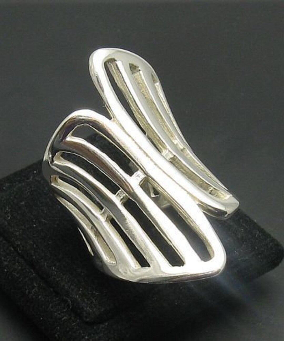Long Sterling Silver Ring Solid Hallmarked 925 Nickel Free - Etsy