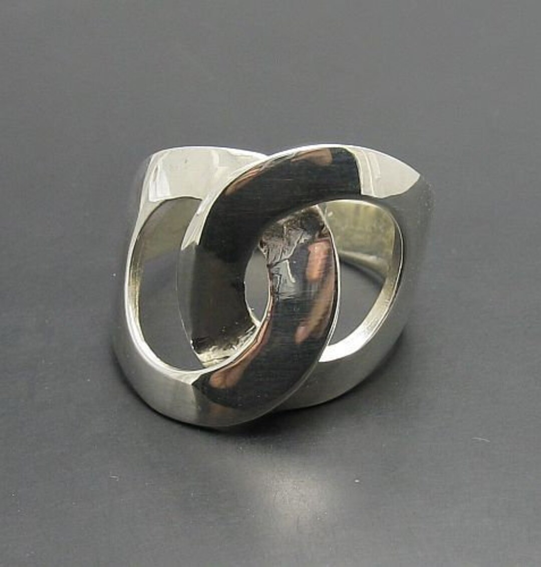 R000815 Sterling Silver Ring Solid 925 - Etsy