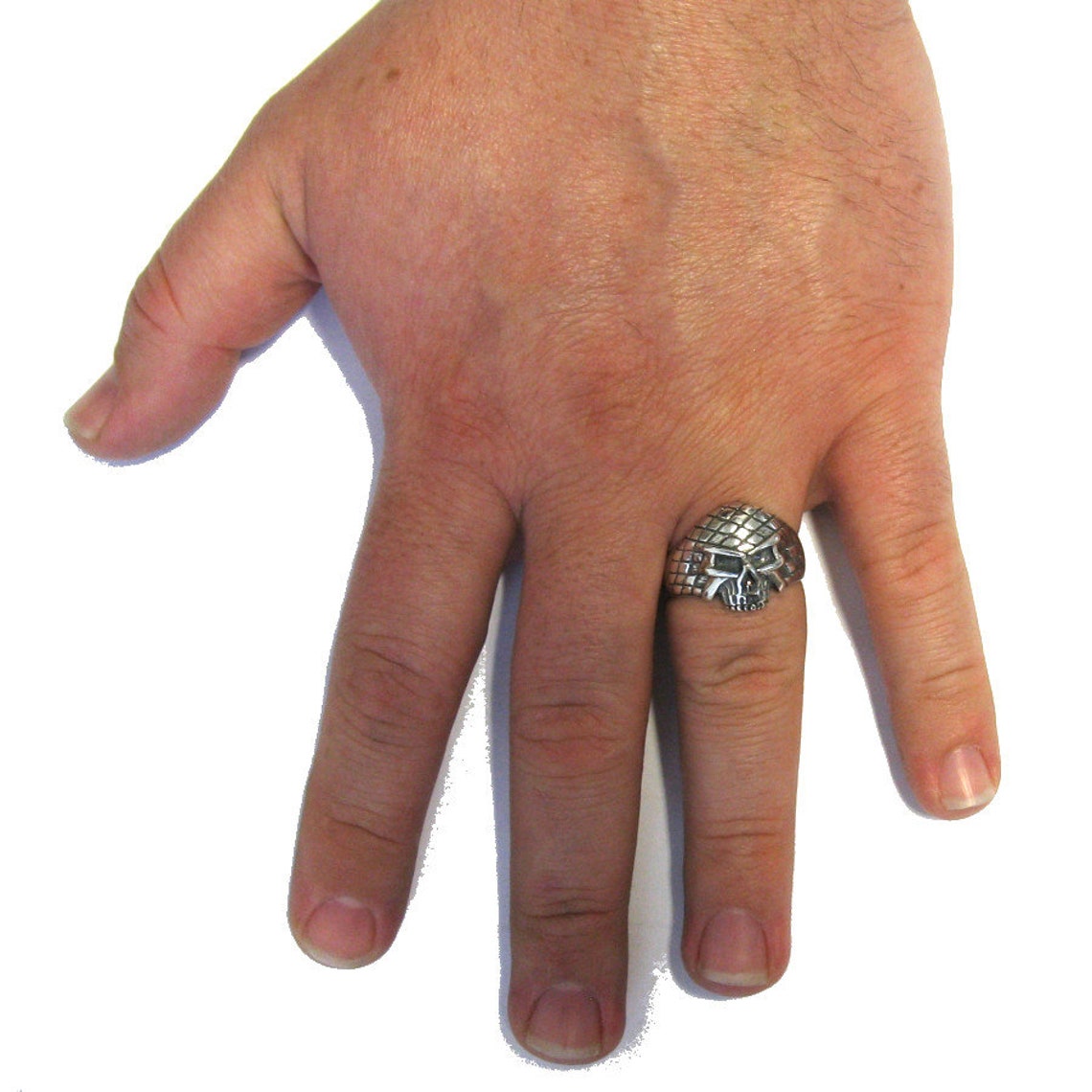 Sterling Silver Ring Skull Solid Stamped 925 Nickel Free - Etsy