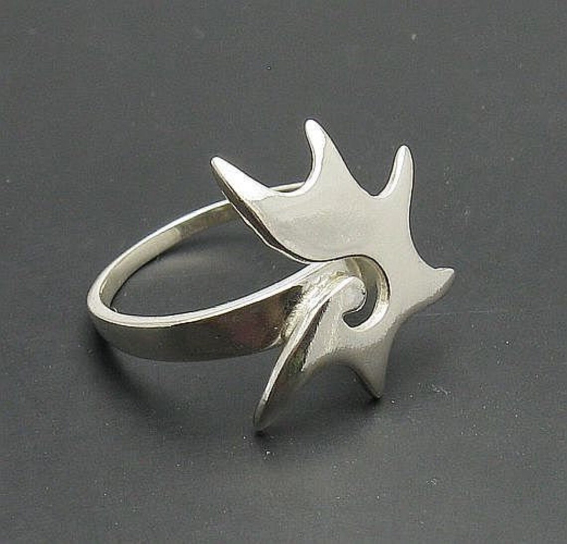 R000790 Sterling Silver Ring Solid 925 - Etsy