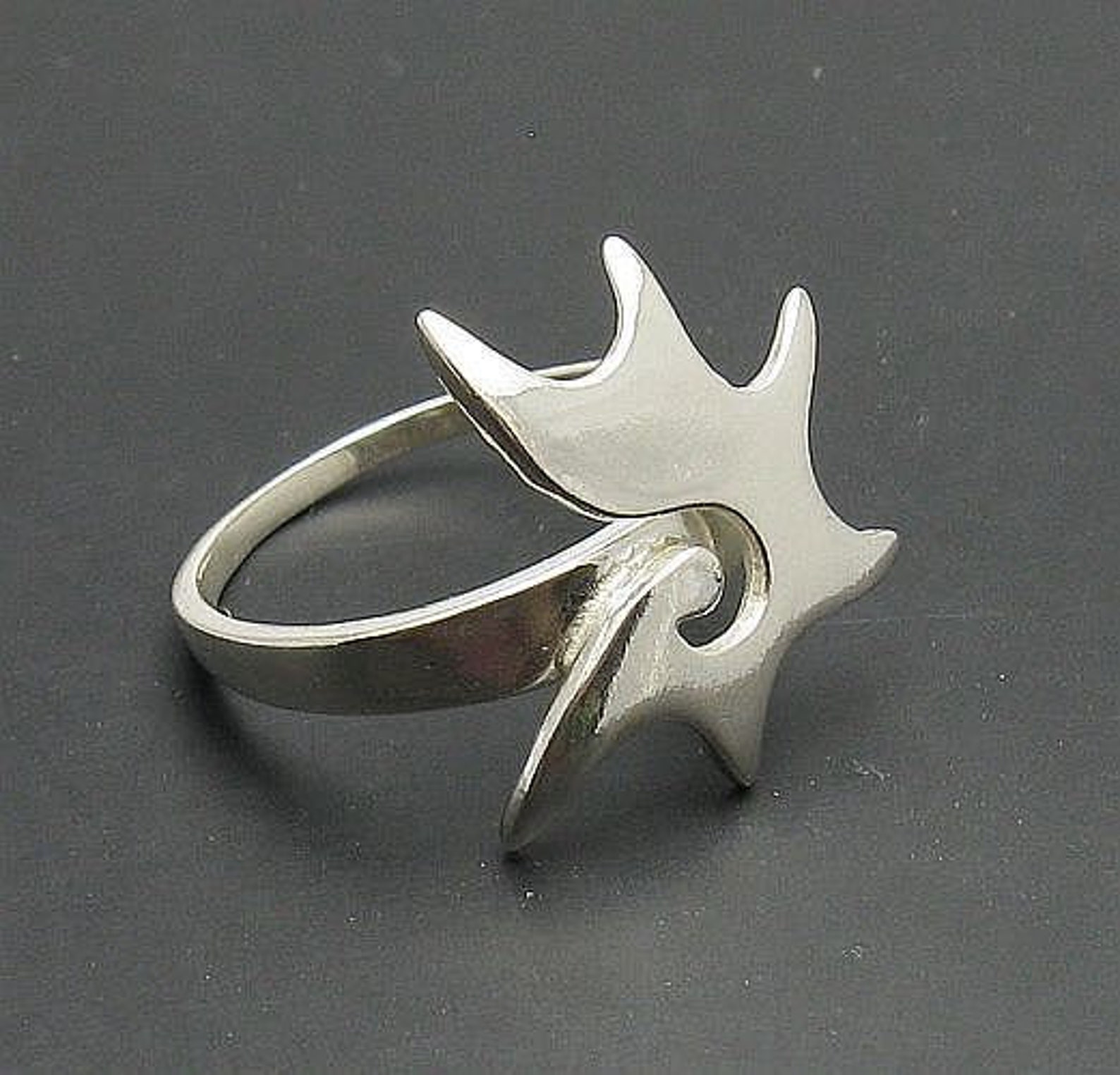 R000790 Sterling Silver Ring Solid 925 - Etsy