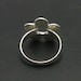 R000475 Sterling Silver Ring Solid 925 Flower - Etsy