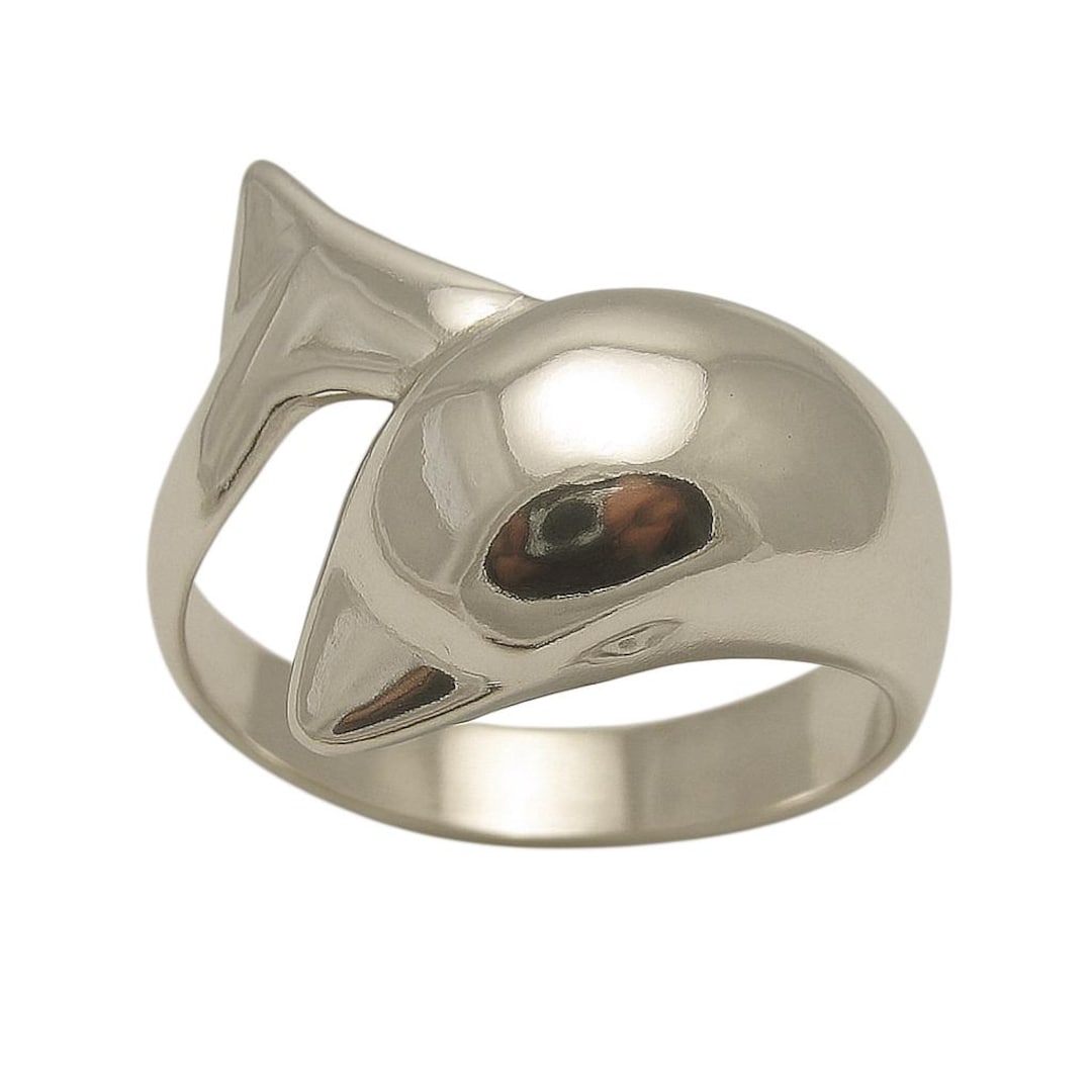 Sterling Silver Ring Dolphin Hallmarked 925 Nickel Free - Etsy