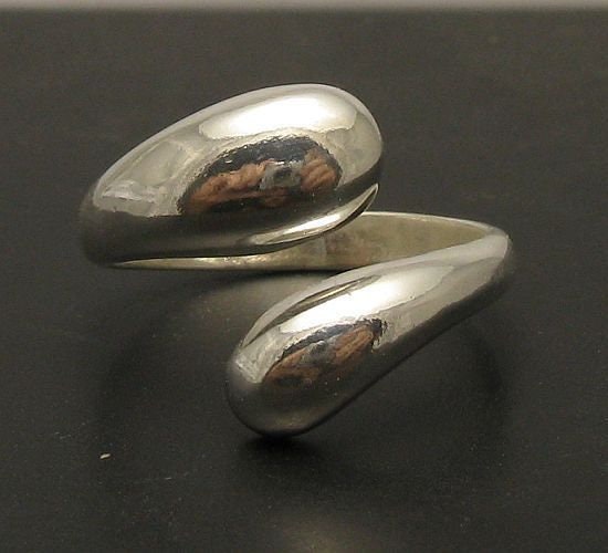 R000222 STERLING SILVER Ring Solid 925 Adjustable - Etsy