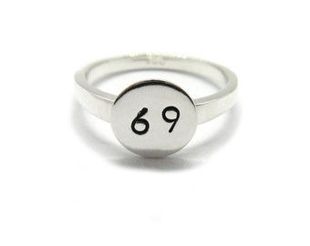 69 Ring - Etsy