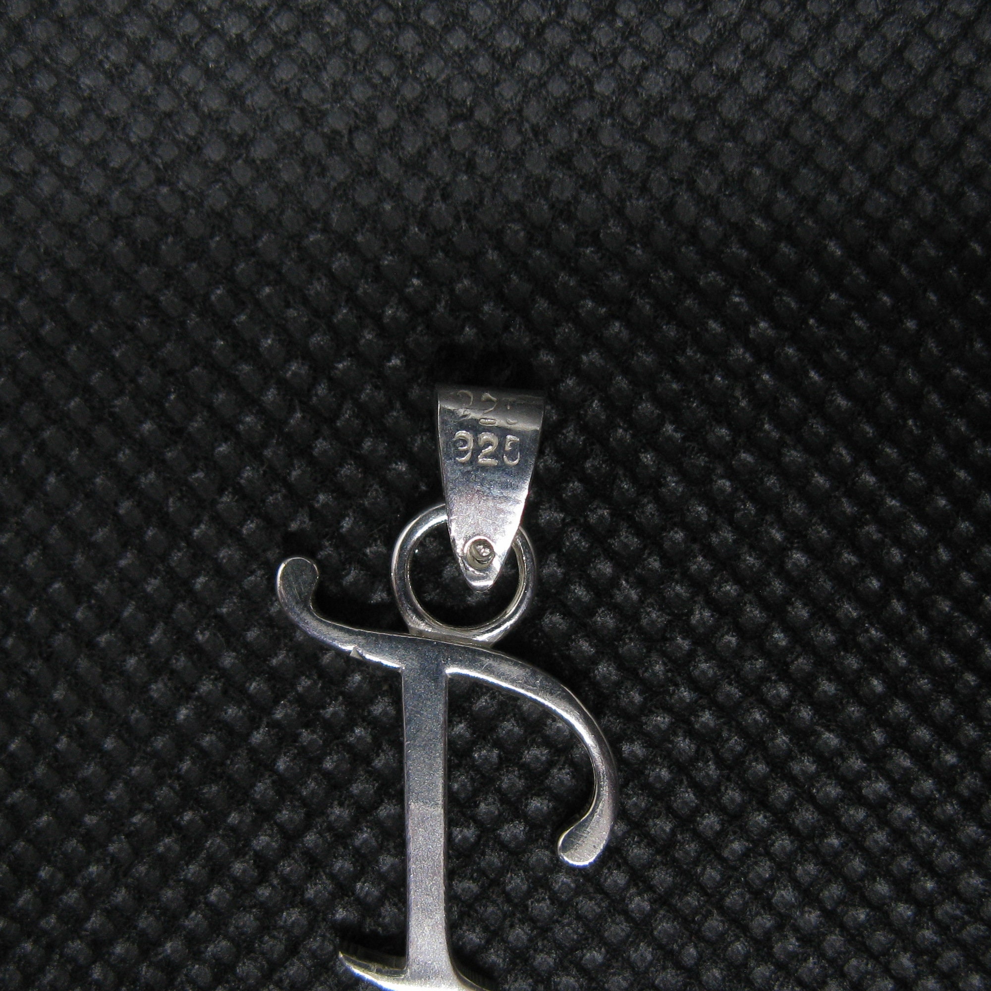 Sterling Silver Pendant Charm Solid Hallmarked 925 Letter T | Etsy