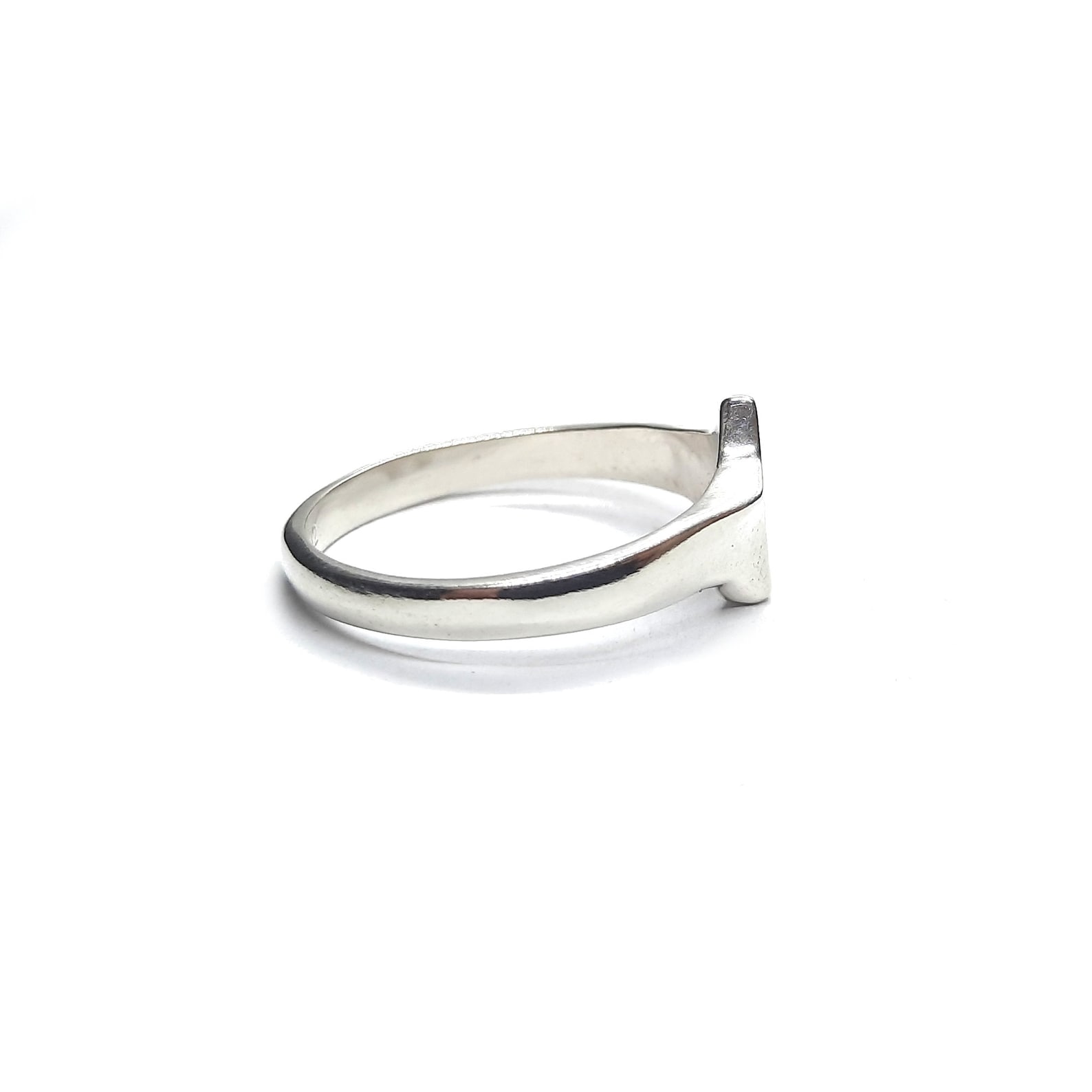 Sterling Silver Ring Solid Hallmarked 925 Star Comfort Fit - Etsy